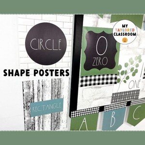 Modern Farmhouse Classroom Decor | EDITABLE | Farmhouse Classroom Decor ...