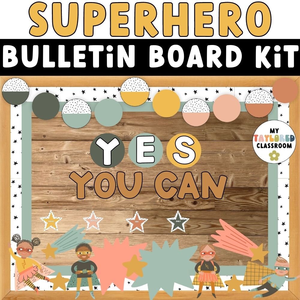 Superhero Border For Classrooms