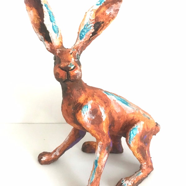 Hare Sculpture - Etsy