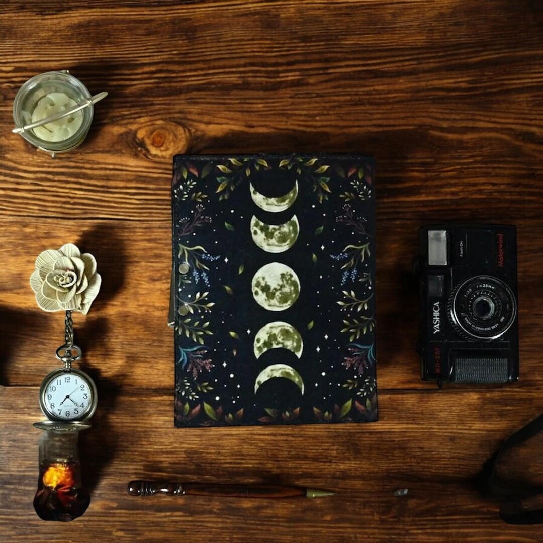 Large Blank Spell Book of Shadows Tree of Life Handmade Vintage ...