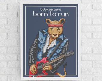 Bruce Springsteen Poster Printable - Etsy