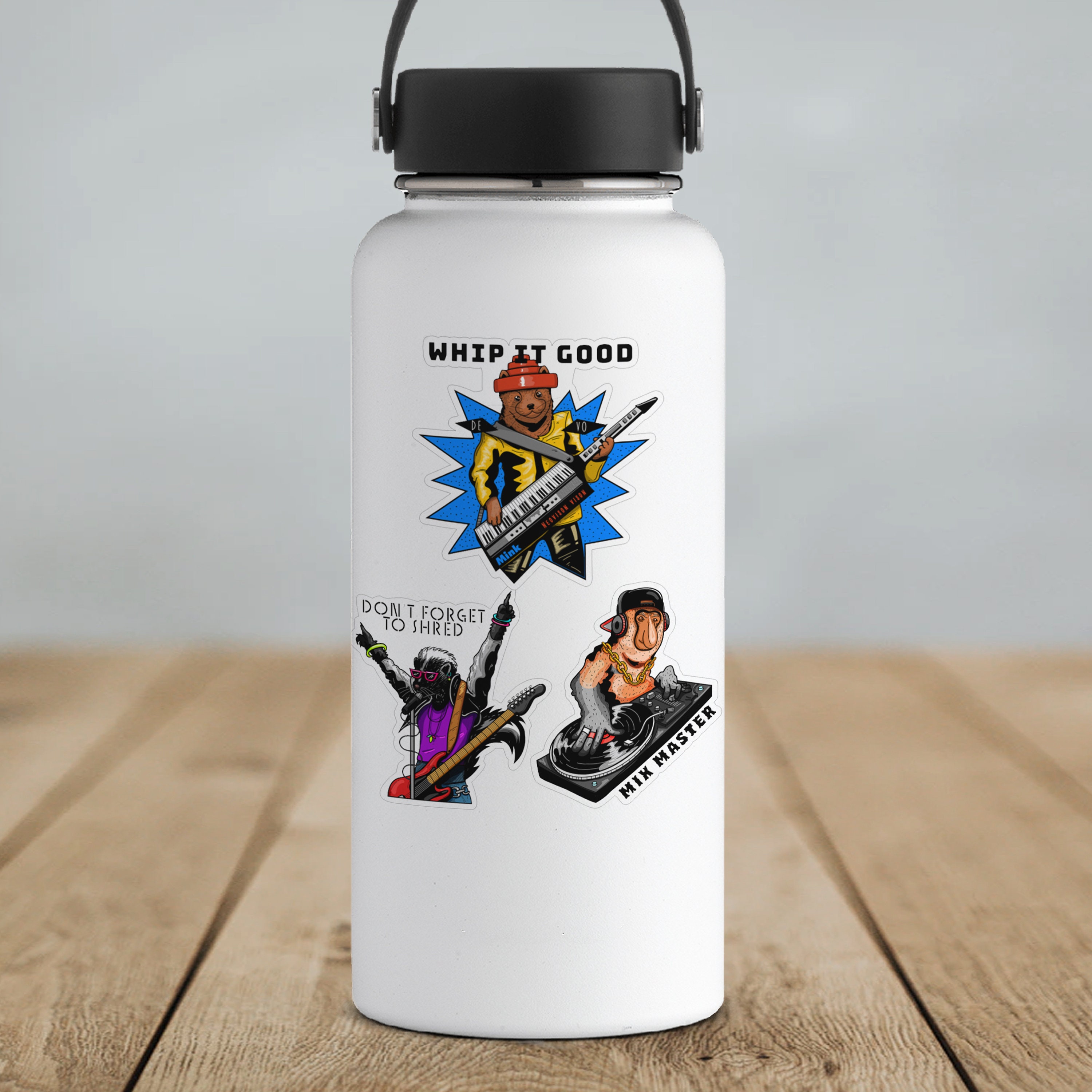 Weasel Sticker, Cute Animal Stickers, Devo, Laptop Sticker, Music Gift ...