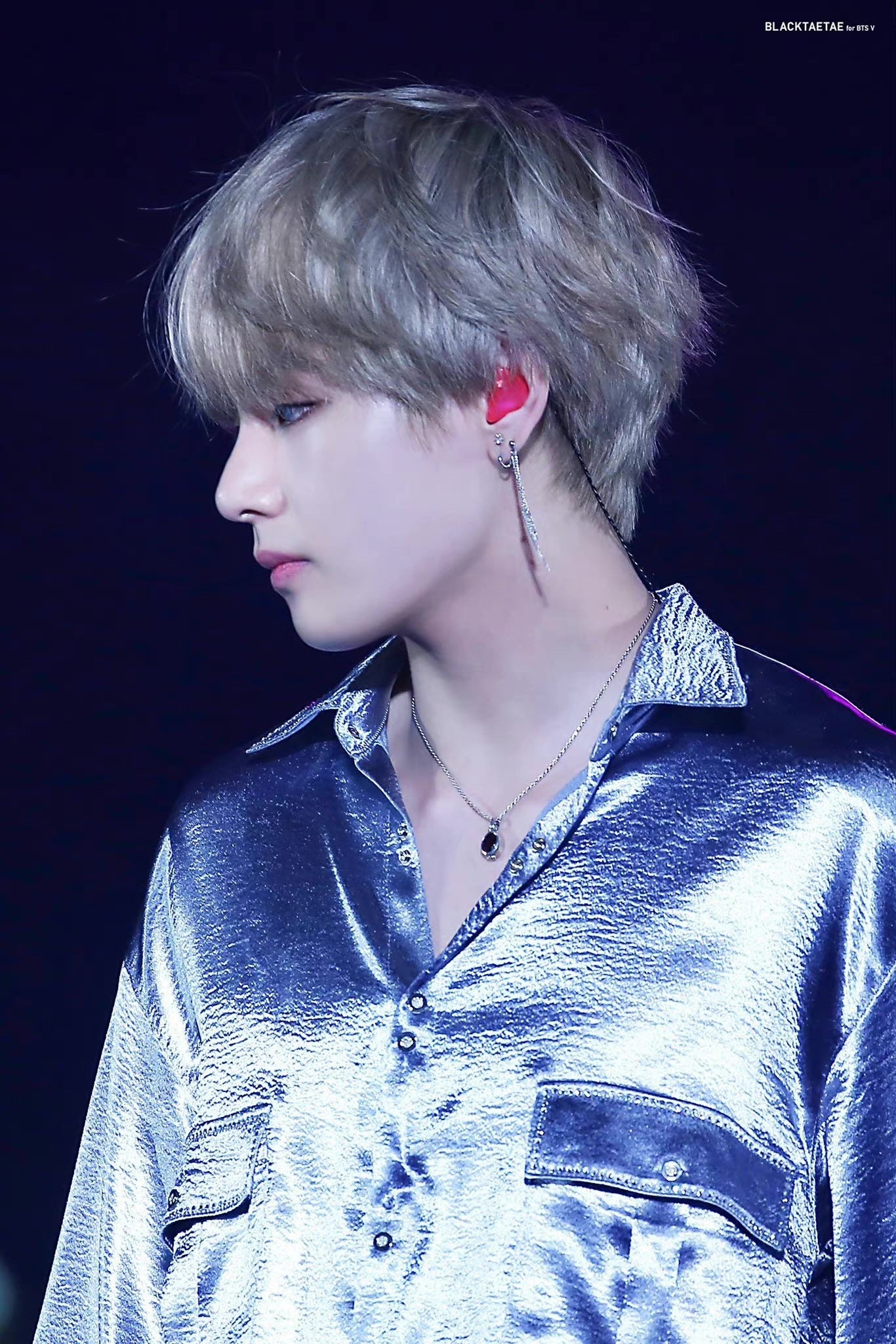 BTS V Earrings Kim Taehyung Long Tassel Earrings BTS Dangle - Etsy Canada