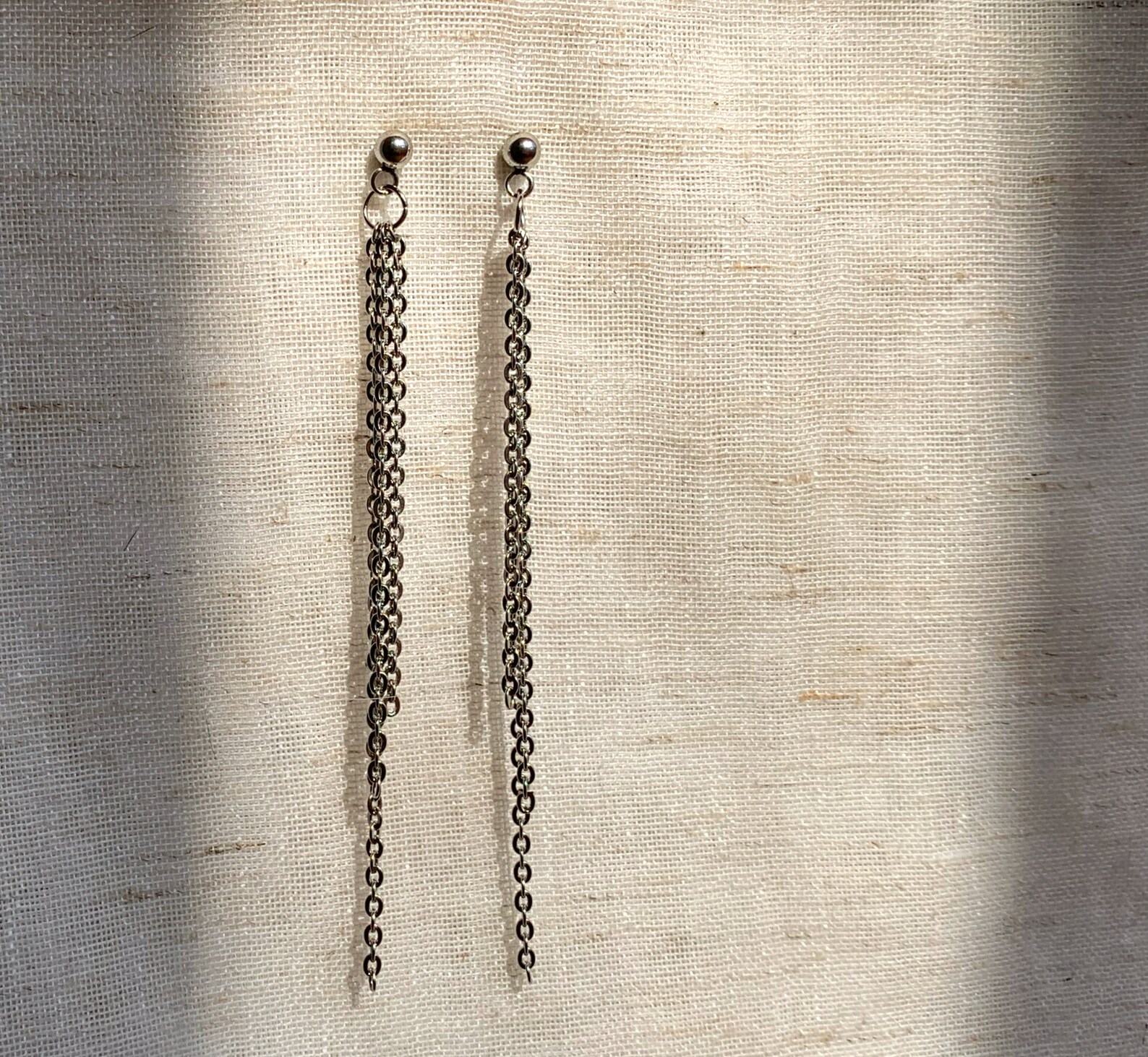 BTS V Earrings Kim Taehyung Long Tassel Earrings BTS Dangle - Etsy Canada