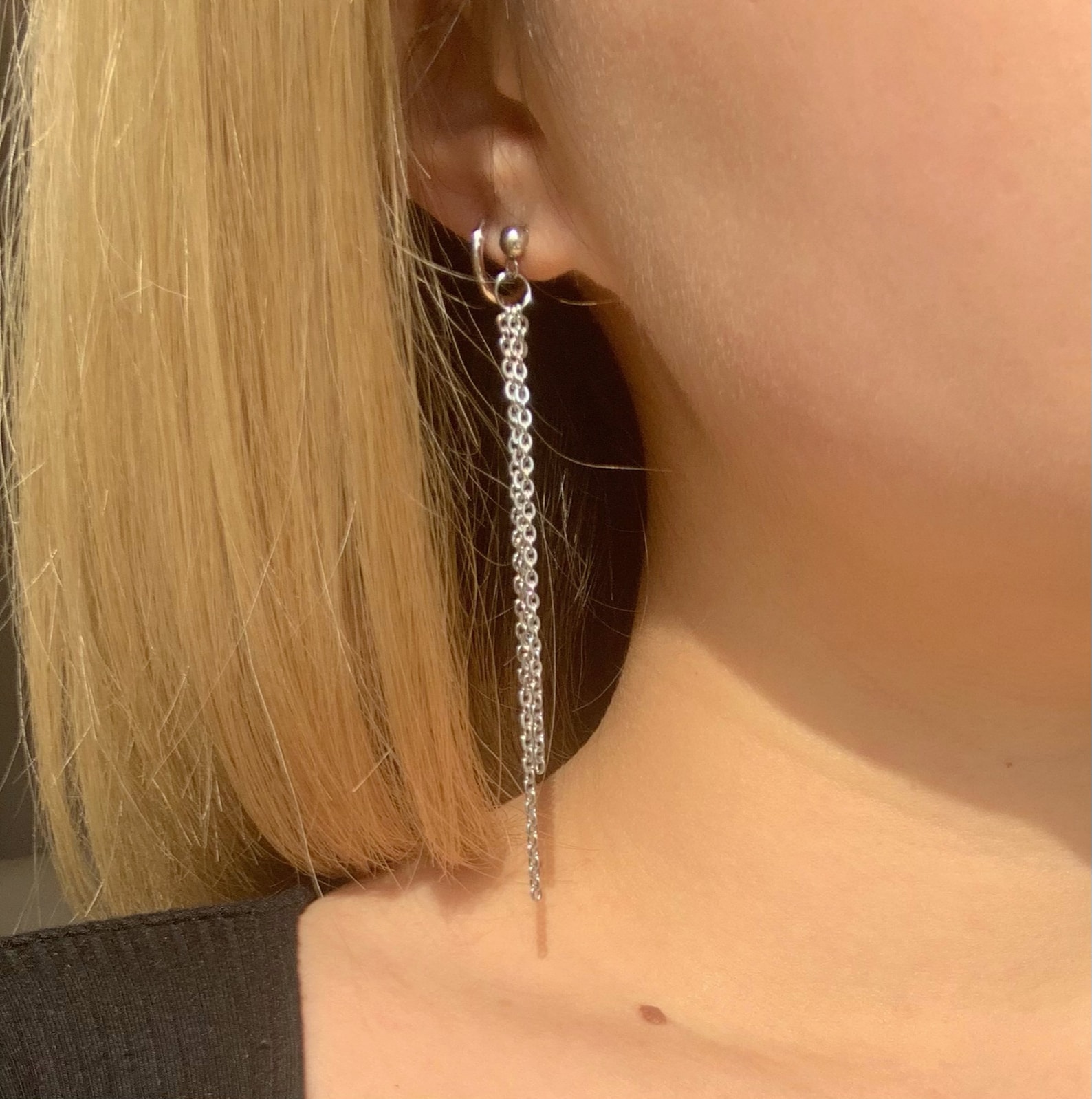 BTS V Earrings Kim Taehyung Long Tassel Earrings BTS Dangle - Etsy Canada