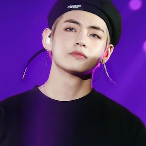 BTS V Earrings Kim Taehyung Long Tassel Earrings BTS Dangle - Etsy Canada
