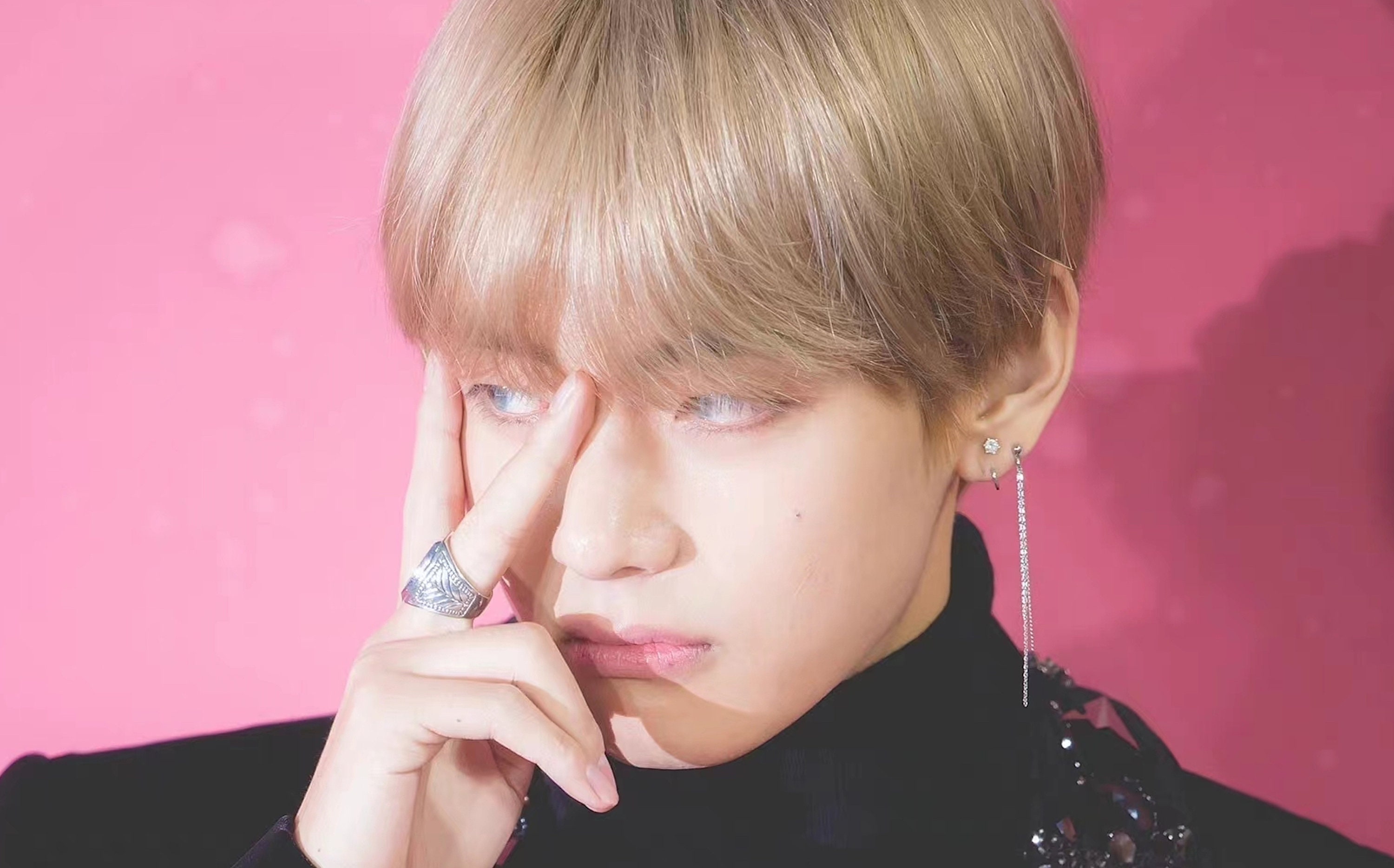 BTS V Earrings Kim Taehyung Long Tassel Earrings BTS Dangle - Etsy Canada