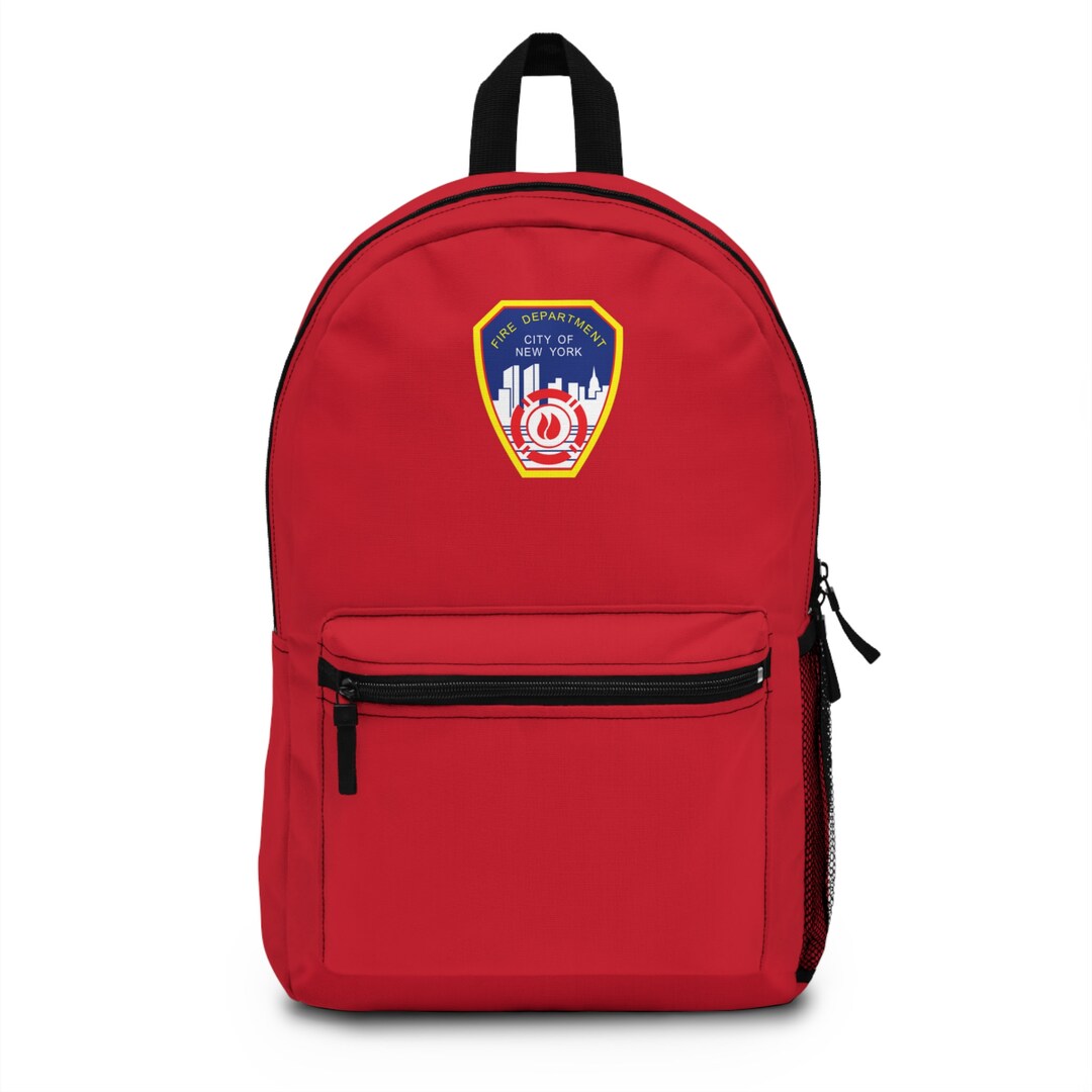 FDNY F.D.N.Y Emblem Logo Backpack - Etsy
