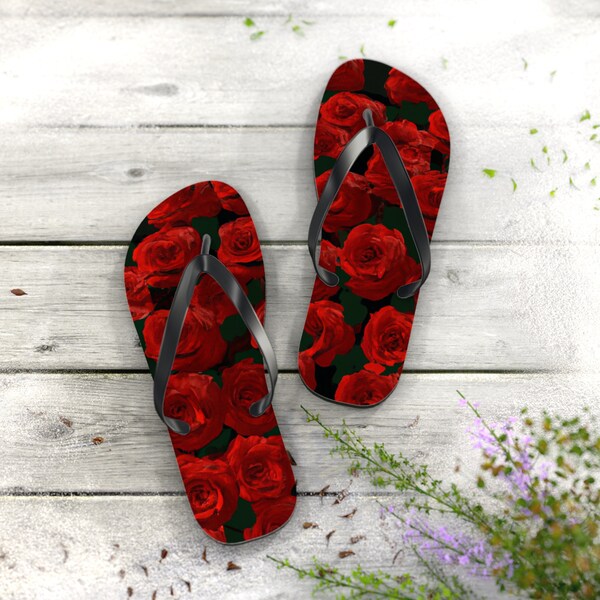 Red Rose Shoes - Etsy