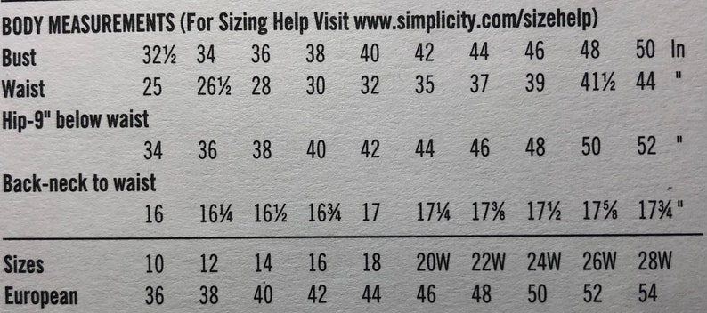Crop Top Skirt Twin Set Sewing Pattern Simplicity 8394 Size 10 12 14 16 ...