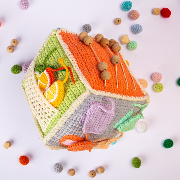 Crochet Activity Cube - Etsy