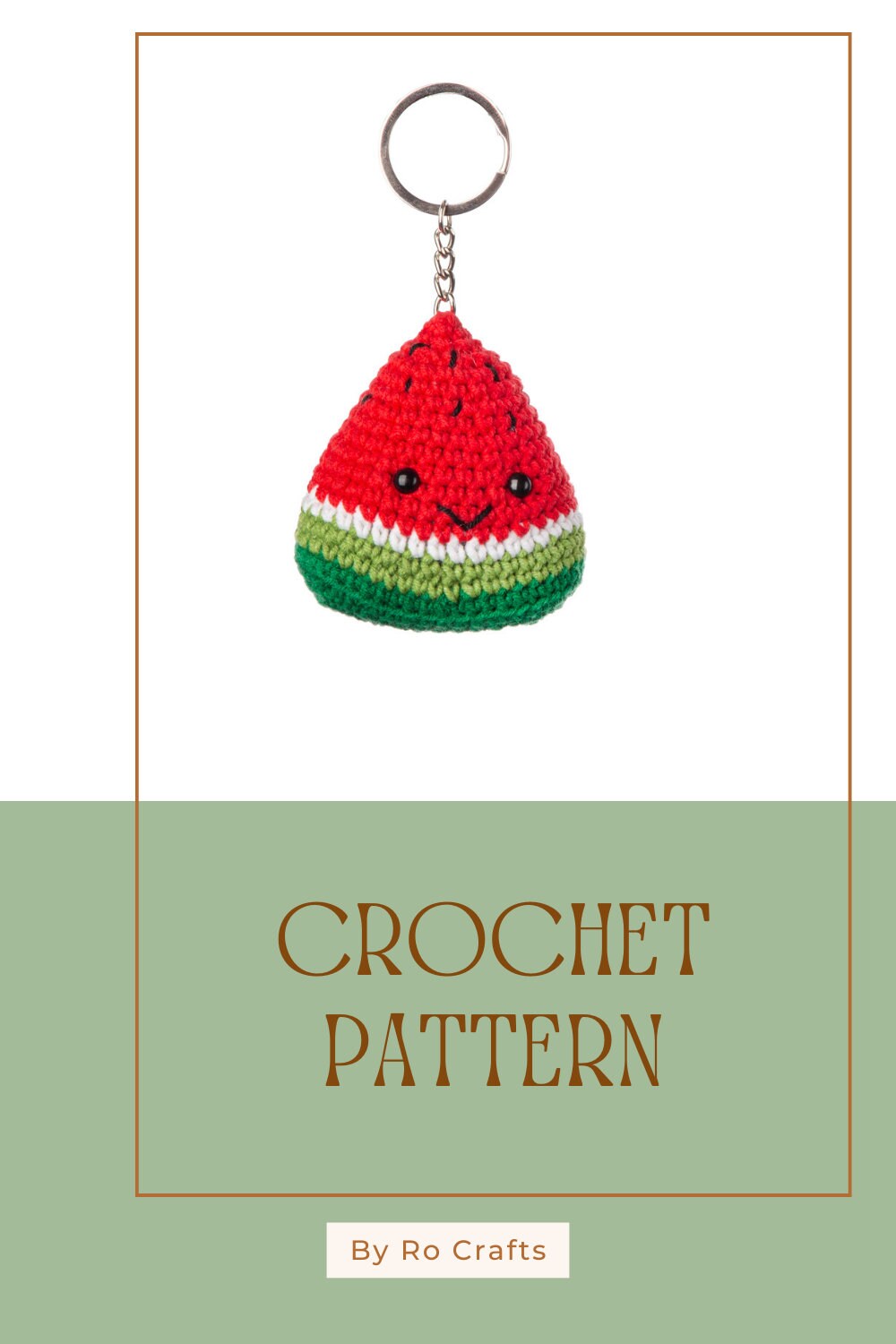Cocomelon Crochet Pattern, Cocomelon Crochet Kenchain - Etsy
