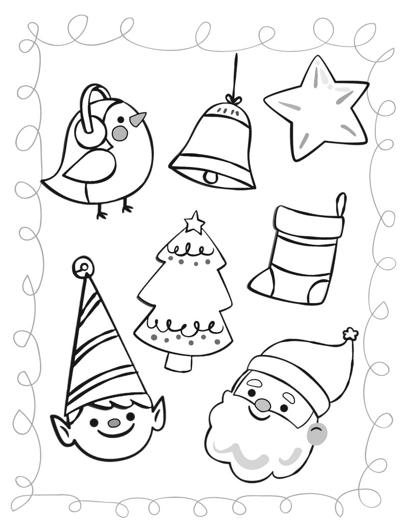 Line Tracing Printable Christmas Activity for Kids,preschool Line ...