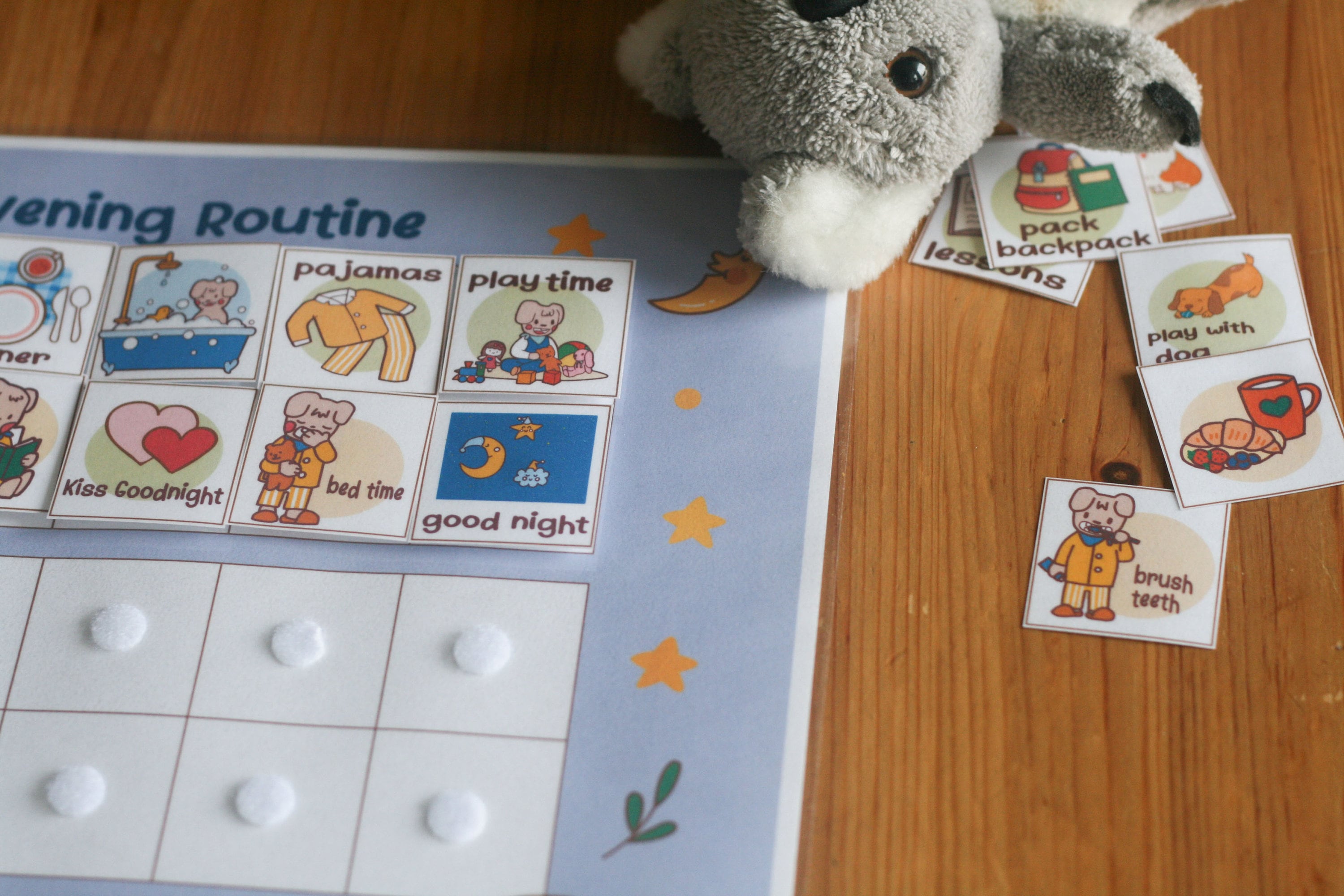 Chore Chart for Kids,daily Routine,morning Routine,evening Routine ...