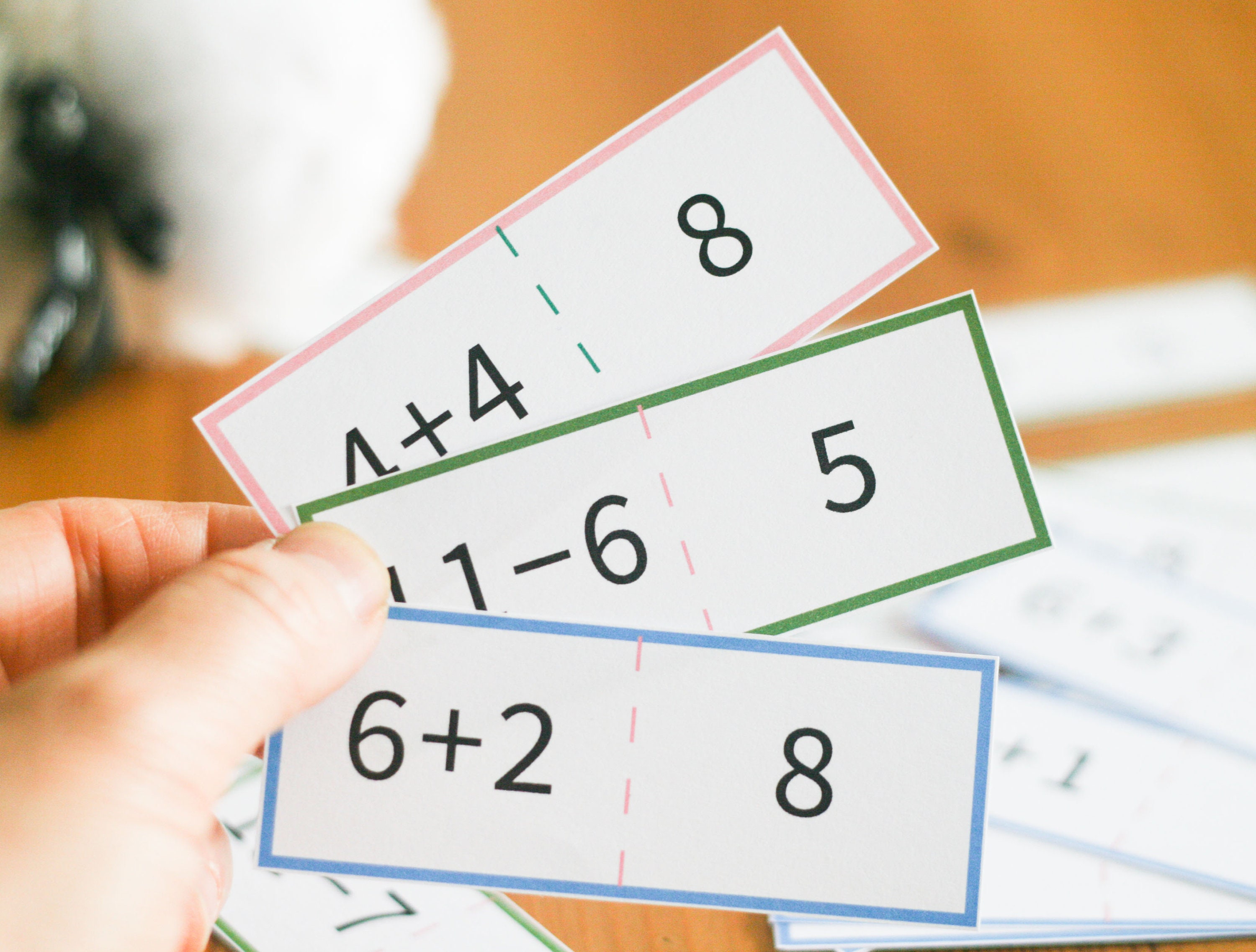 Tarjetas didácticas de resta imprimibles, Tarjetas didácticas de suma ...