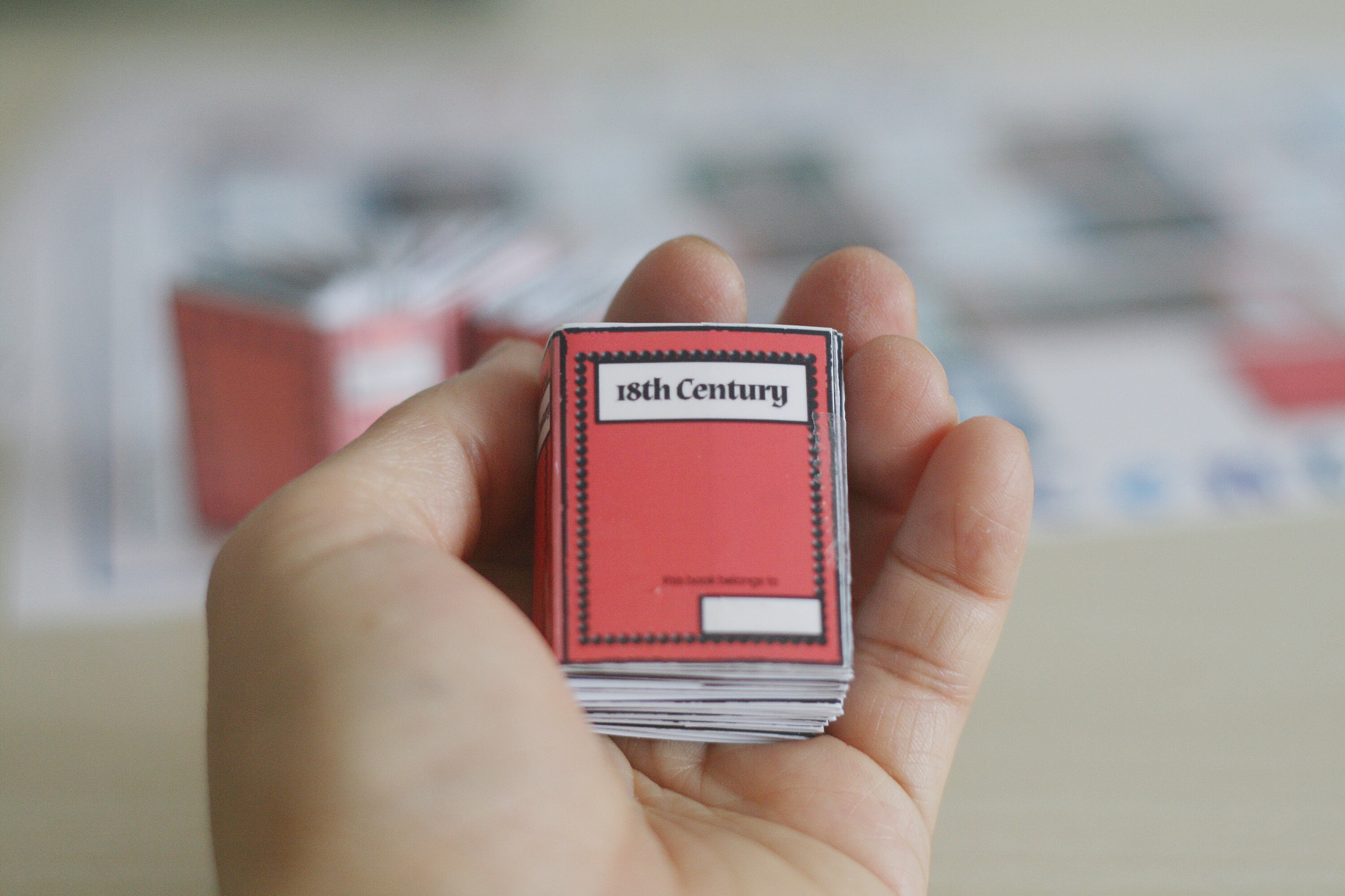 DIY 18th Century History Mini Book - Etsy