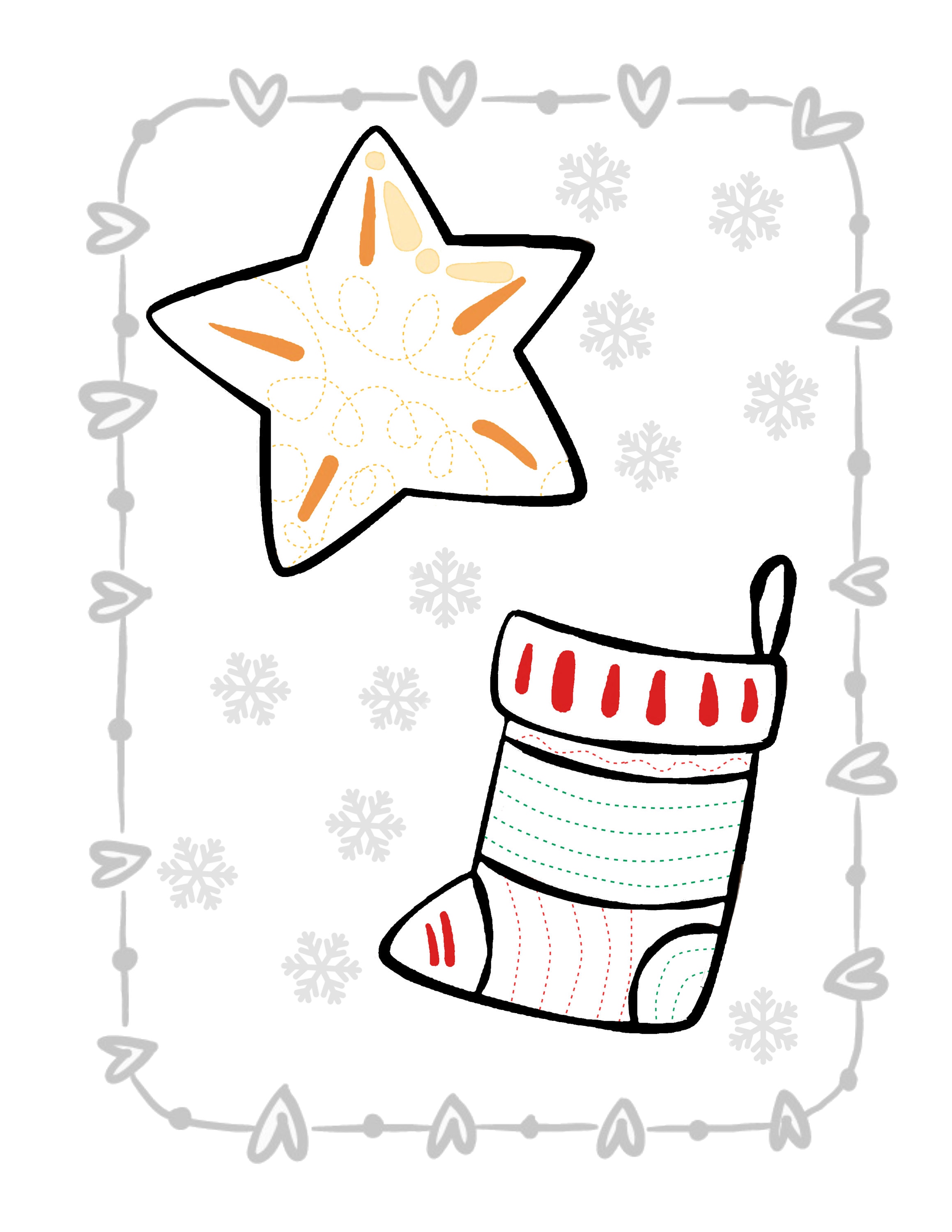 Line Tracing Printable Christmas Activity for Kids,preschool Line ...