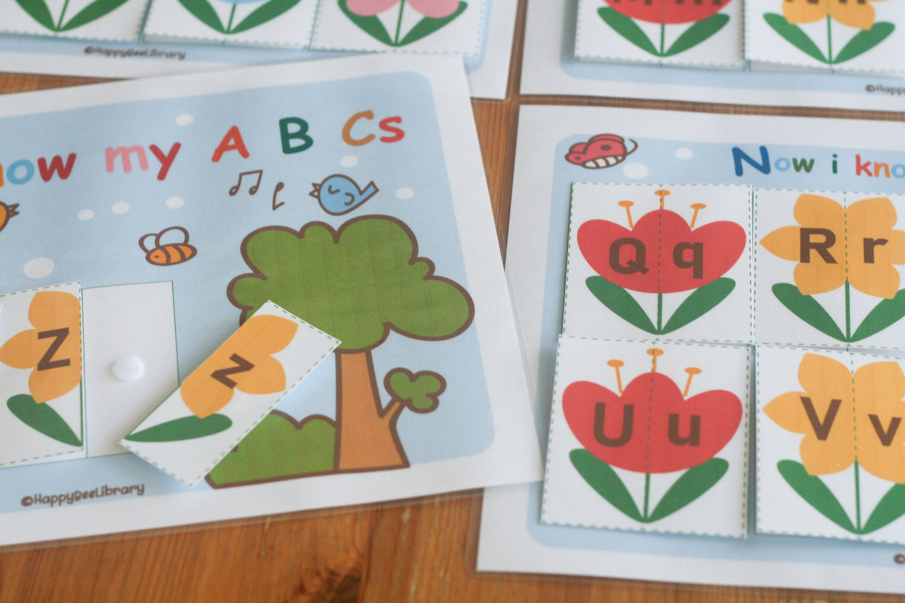 Alphabet Matching Activity Letter Match Montessori Printable Upper ...