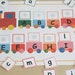 Alphabet Matching Activity ,train Alphabet Maching,uppercase and ...