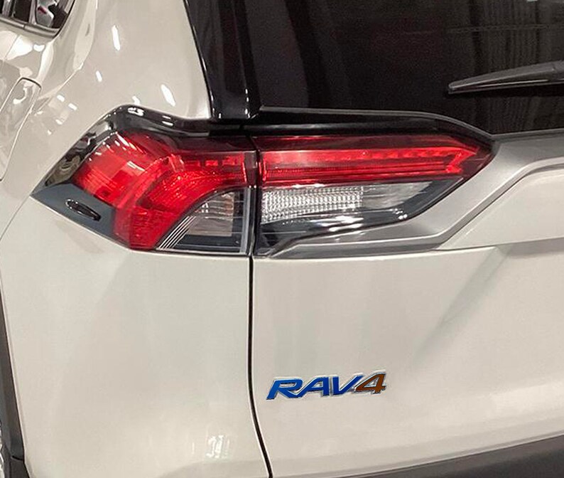 2019-2024 Toyota RAV4 Letter Emblems Partial Coverage Overlays Please ...