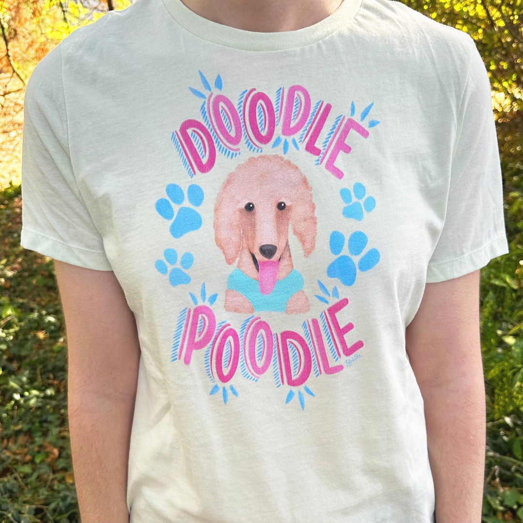 Doodle Poodle T-shirt, Doodle Mom Shirt, Poodle Mom Shirt, Dog Mom ...
