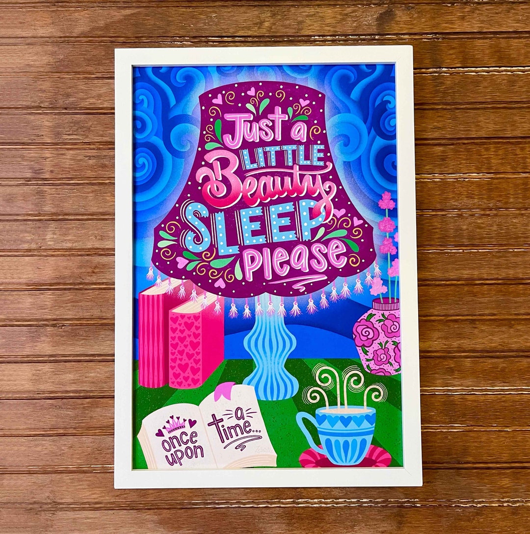 Just a Little Beauty Sleep Please Poster, Sweet Dreams Night Sky ...