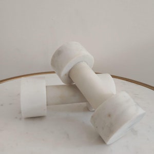 Marble Dumbbell 2.5-3 Kg and Décor, Weight, Exercise Dumbbell, Sports ...