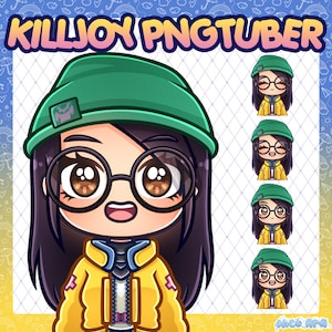 Killjoy VALORANT Chibi Pngtuber Model for Twitch/youtube | Vtuber Model ...