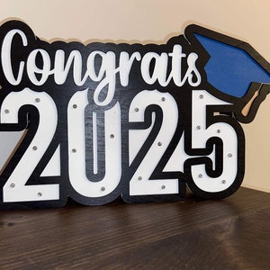 Grad 2025 Lamp - DIGITAL FILE 1/8" Material - Etsy