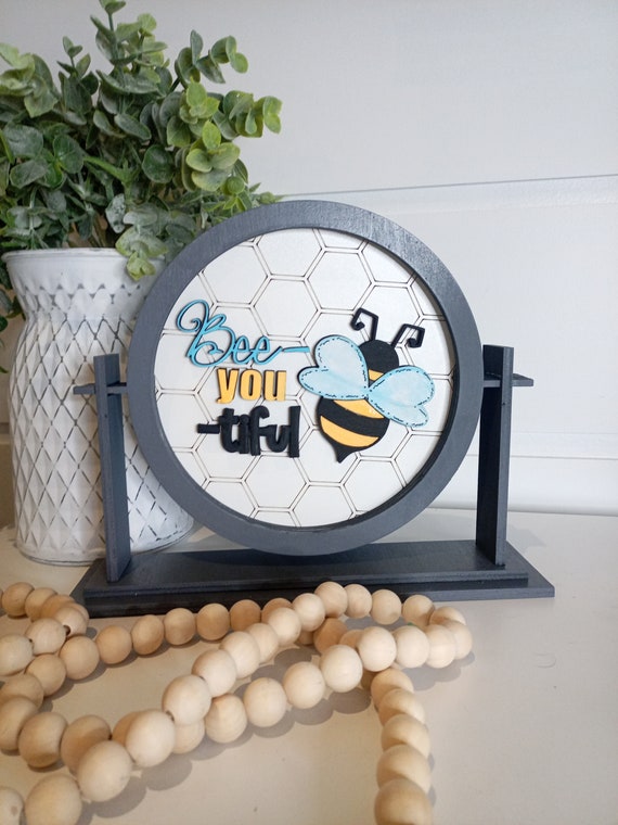 Bee-you-tiful Beautiful Bee Insert for Interchangeable | Etsy