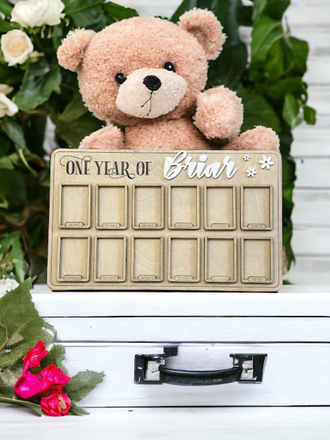 First Year Photo Frame - Etsy