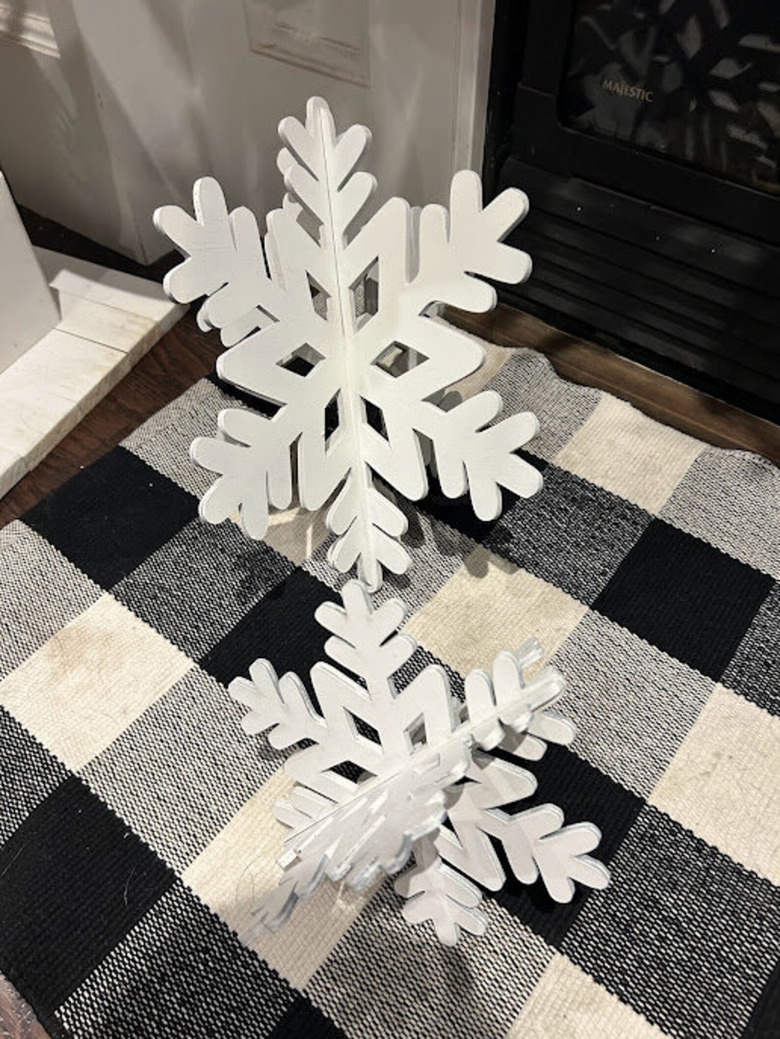 Multi Sized 3D Snowflakes - DIGITAL FILE - Etsy