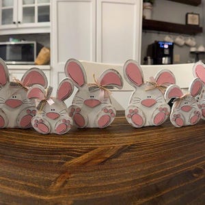 Table Top Bunnies - Set of Two - DIGITAL FILE/PATTERN - Etsy
