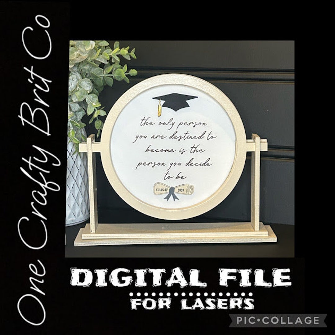 Destined Graduate Insert Only - DIGITAL FILE (includes Round and Square ...