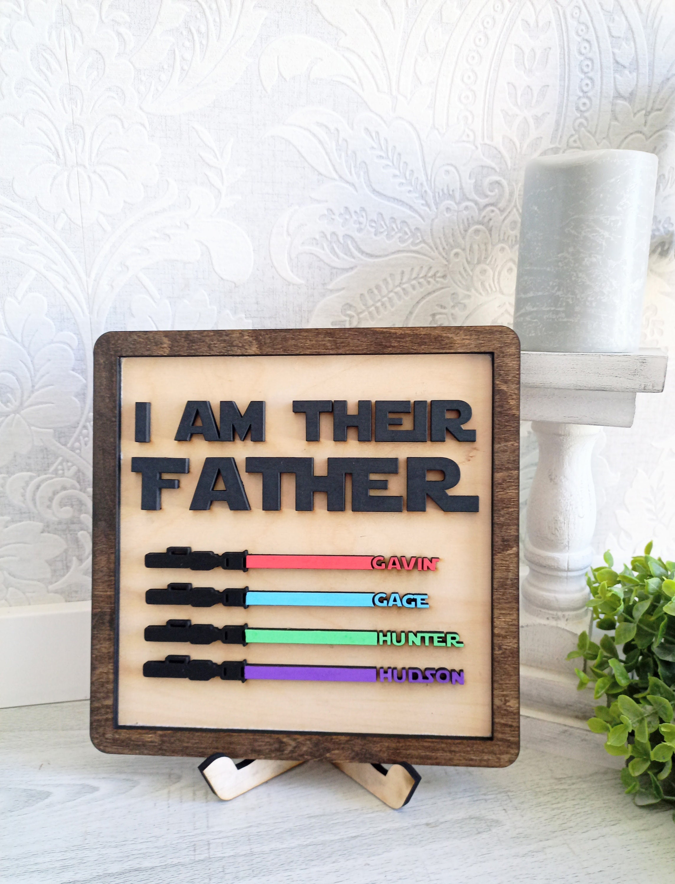 Fathers Day Child Sign Father DIGITAL FILE - Etsy Canada