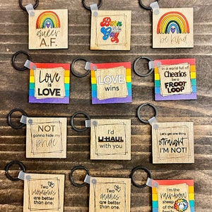 Pride Keychains - DIGITAL FILE - Etsy