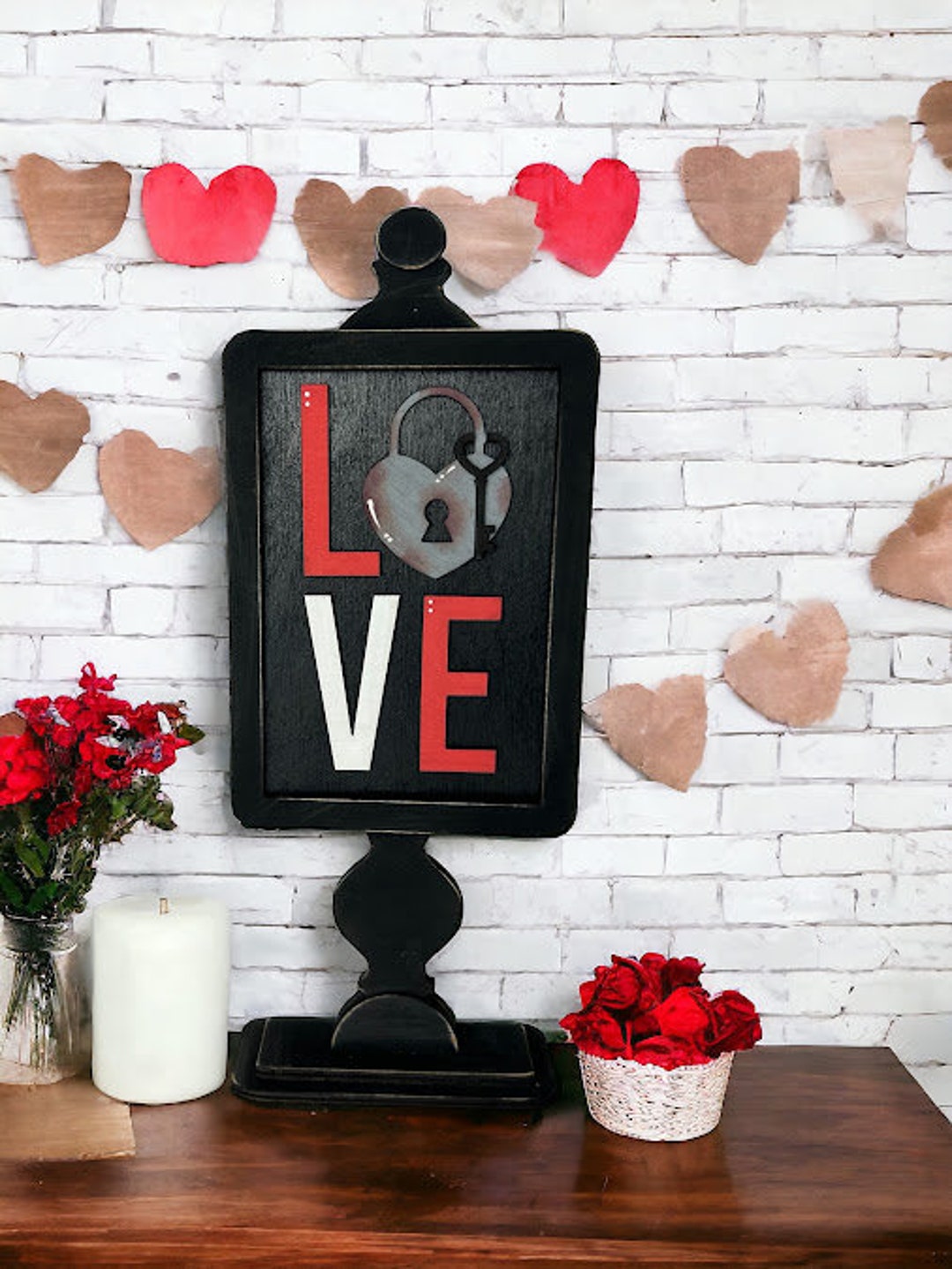 FRAME Includes Free LOVE Insert Digital File (for Rectangular Frame ...