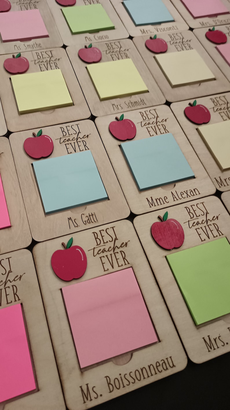 Sticky Note Holder DIGITAL FILE - Etsy