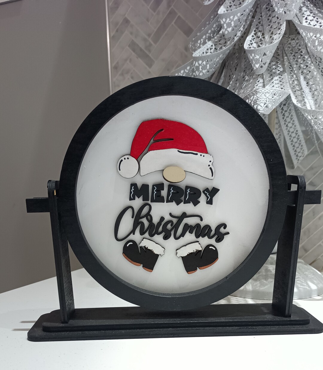 Santa Christmas Insert Only - DIGITAL FILE - Etsy