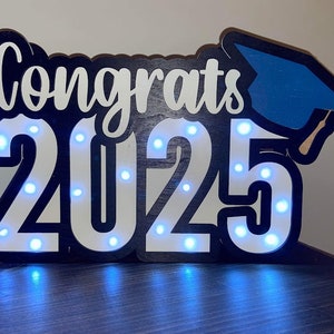 Grad 2025 Lamp - DIGITAL FILE 1/8" Material - Etsy