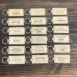 Sassy Keychain Bundle II - DIGITAL FILE - Etsy