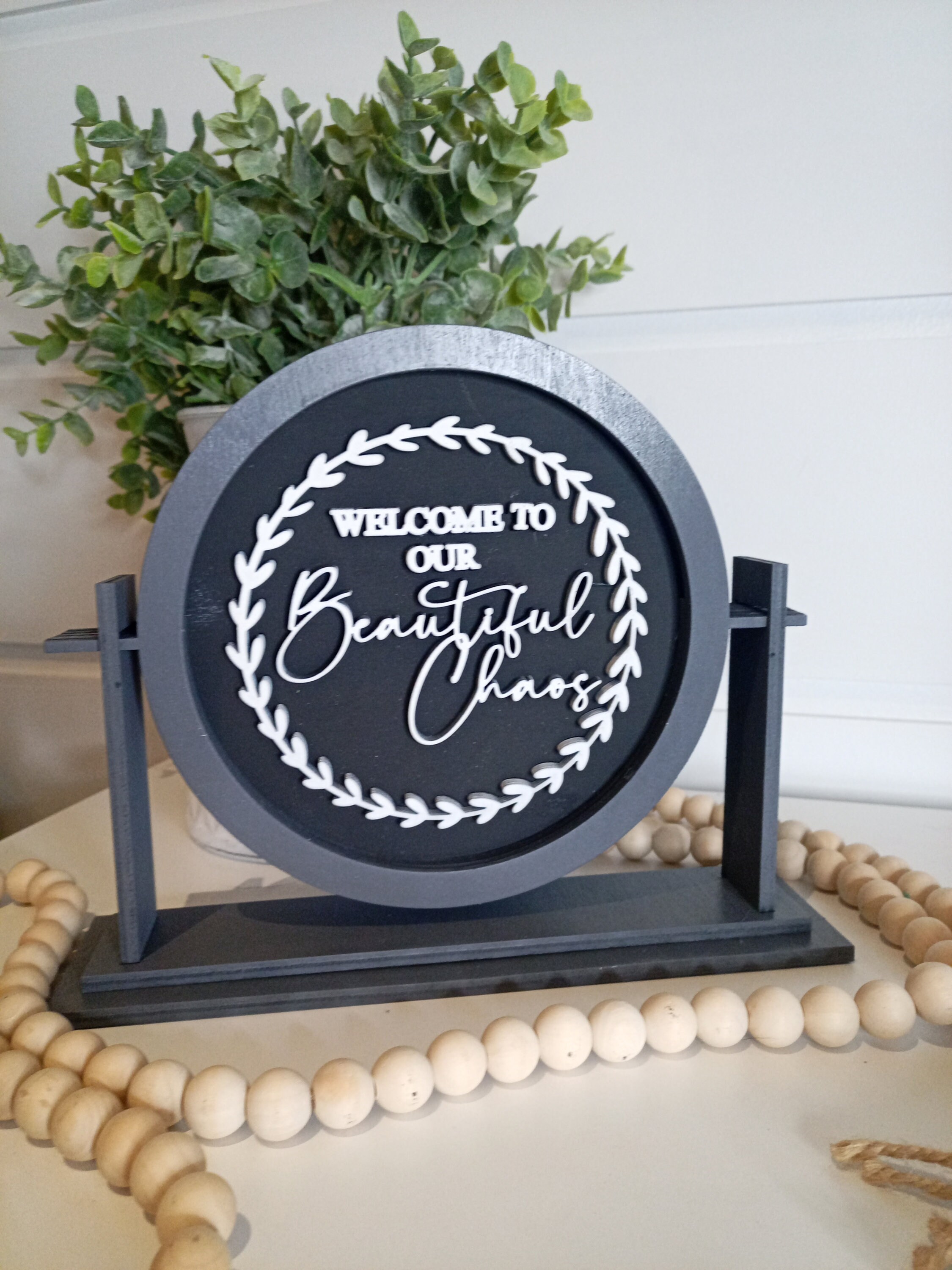 Beautiful Chaos Insert Digital File for Sign Sitter - DIGITAL FILE ONLY ...