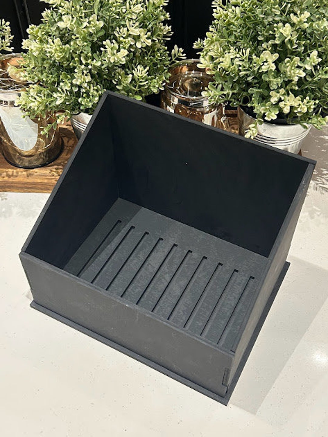 Storage Box for 6.2" Tabletop Inserts - Holds 11 Inserts - Includes ...