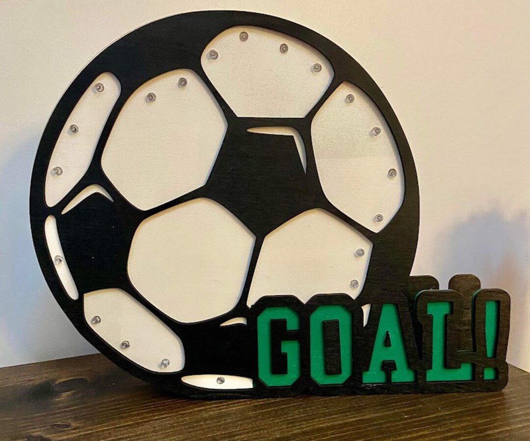 Soccer Ball Lamp - DIGITAL FILE 1/8" Material - Etsy