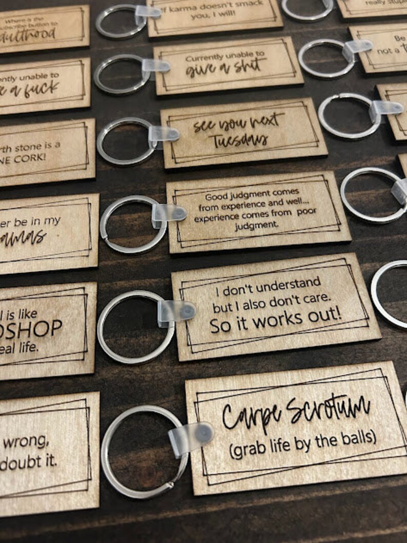 Sassy Keychain Bundle II - DIGITAL FILE - Etsy