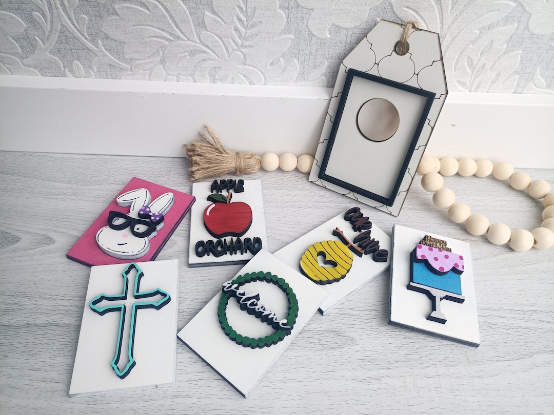 INTERCHANGABLE Farmhouse Bead Tag DIGITAL FILE - Etsy