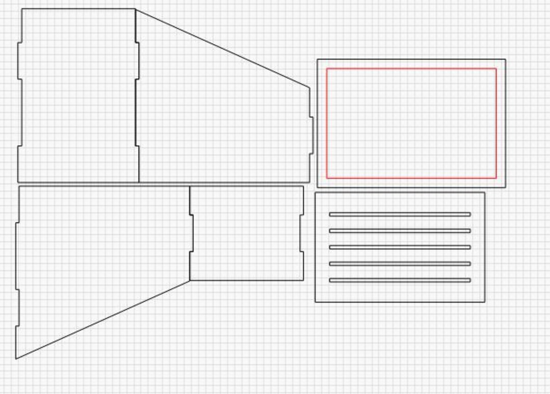 Storage Box for 6.2" Tabletop Inserts - Holds 5 Inserts - DIGITAL FILE ...