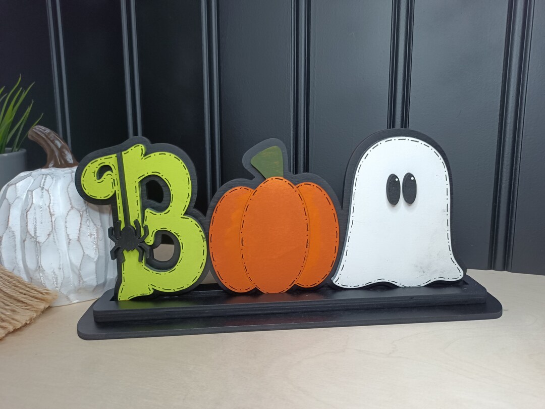 Boo Standing Sign - DIGITAL FILE - Etsy