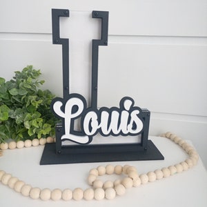 Letter L With Interlocking Stand DIGITAL FILE ONLY - Etsy