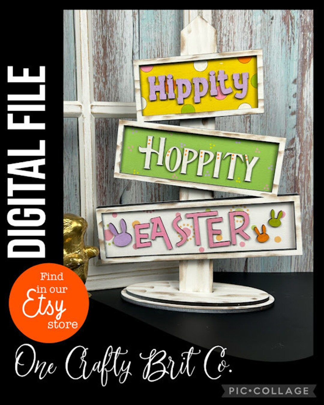 Decorative Directional Interchangeable Sign - DIGITAL FILE - Etsy